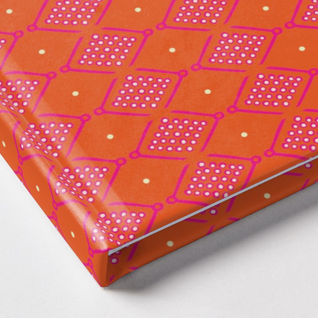 Tribal Geometric - Orange Journal | Shutterfly