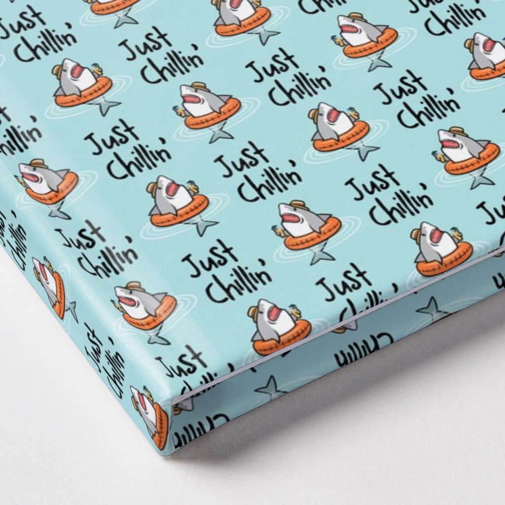 Just Chillin' - Pool Sharks - Light Blue Journal | Shutterfly