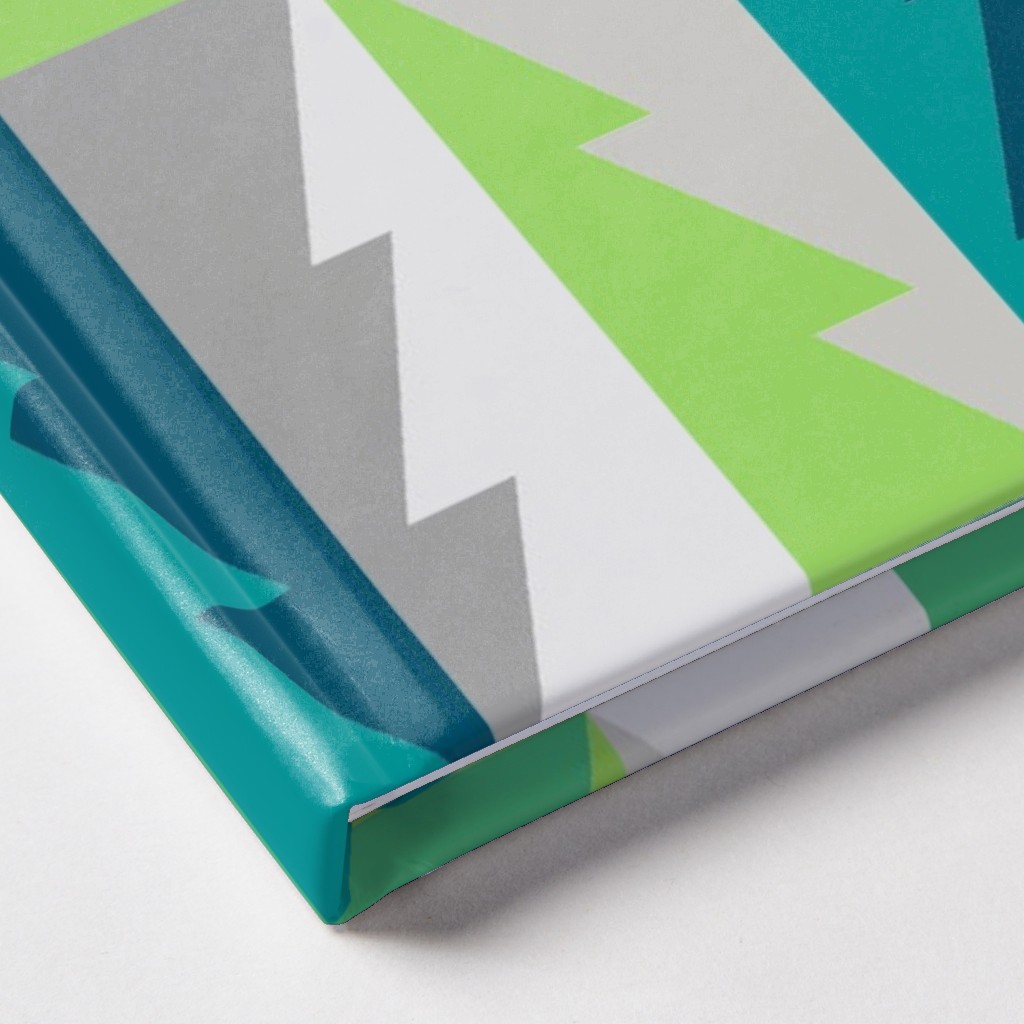 Winter Pine Tree Forest - Green Journal | Shutterfly