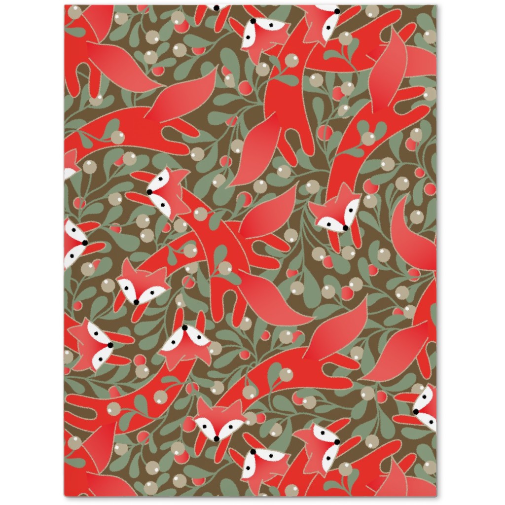 Red Fox Mistletoe Journal | Shutterfly