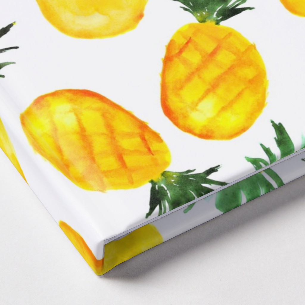Watercolor Pineapples - Yellow Journal | Shutterfly