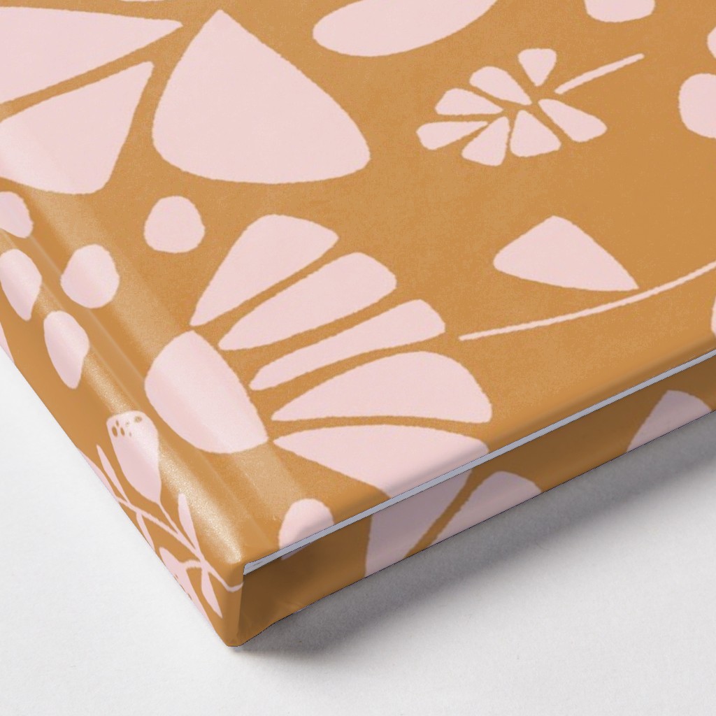 Jungle Floral - Orange and Pink Journal | Shutterfly