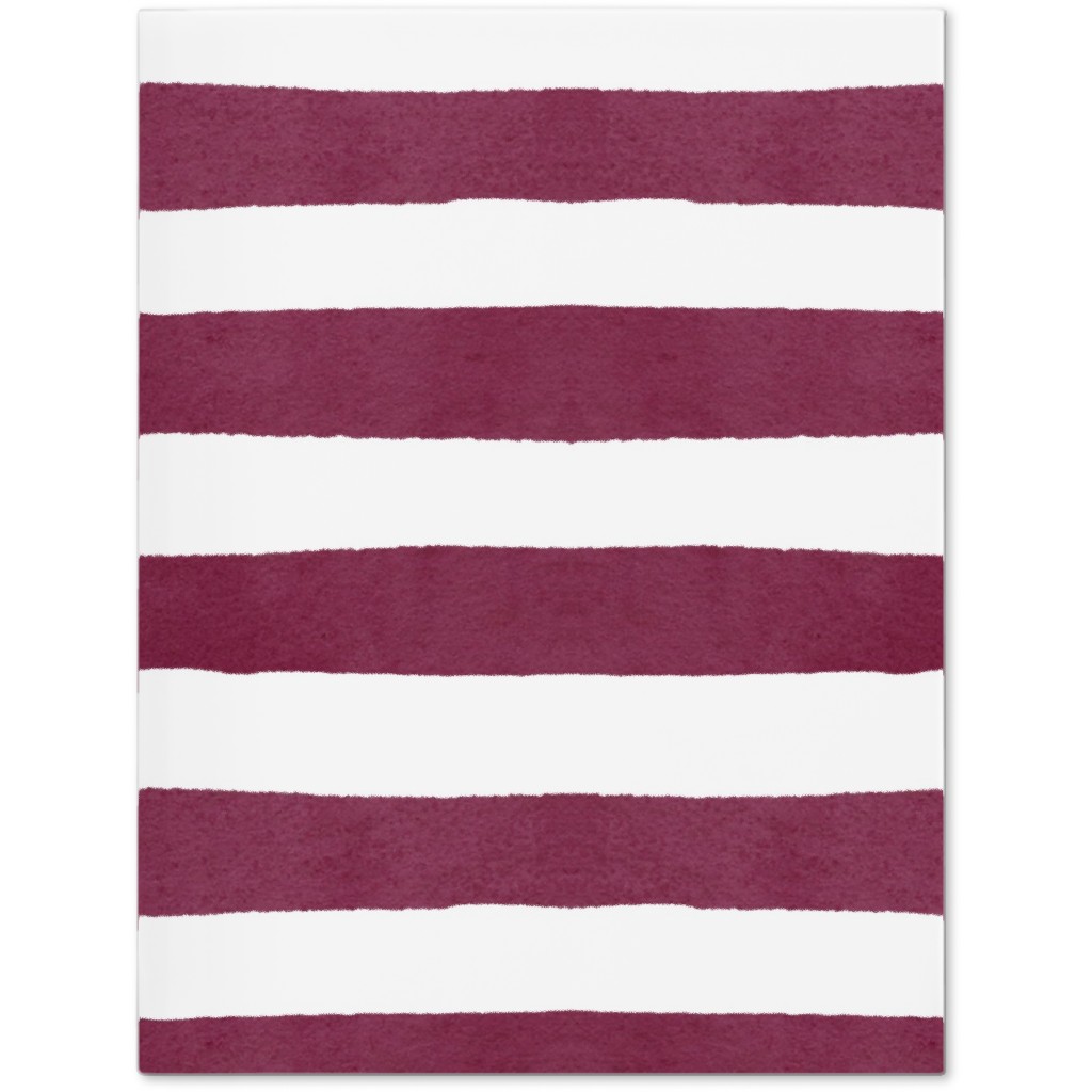Stripe - Maroon Journal | Shutterfly