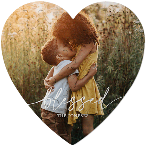 Blessed Script Keepsake Puzzle by Shutterfly | Shutterfly