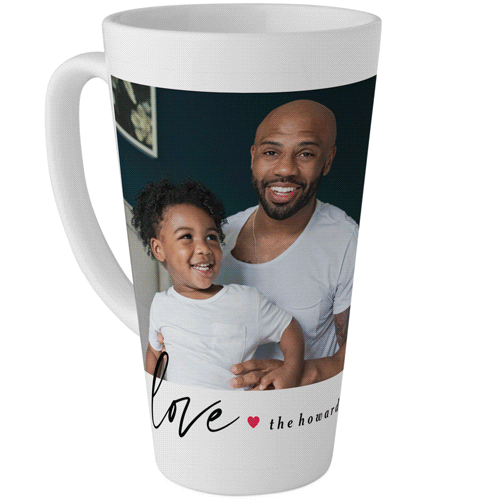 Simple Little Love Tall Latte Mug by Shutterfly | Shutterfly