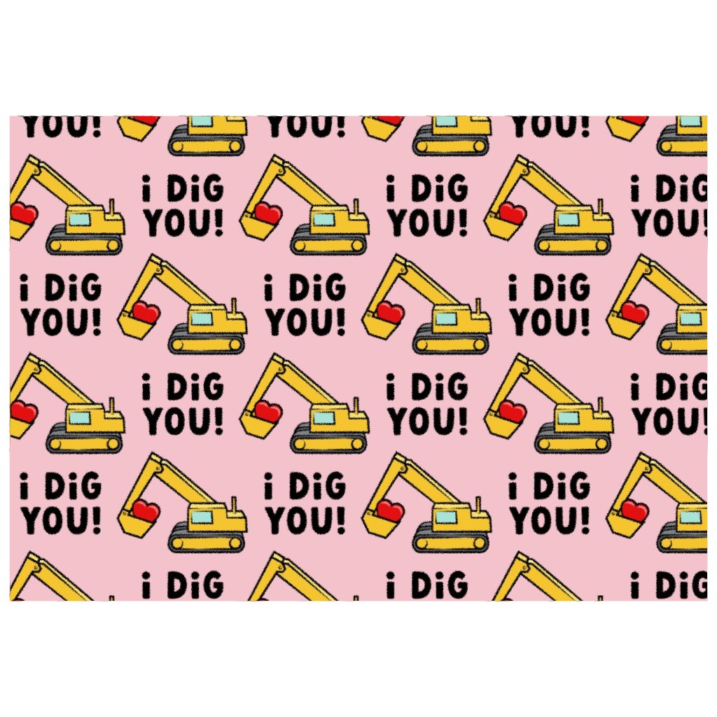 I Dig You! - Excavator - Pink Tall Latte Mug | Shutterfly