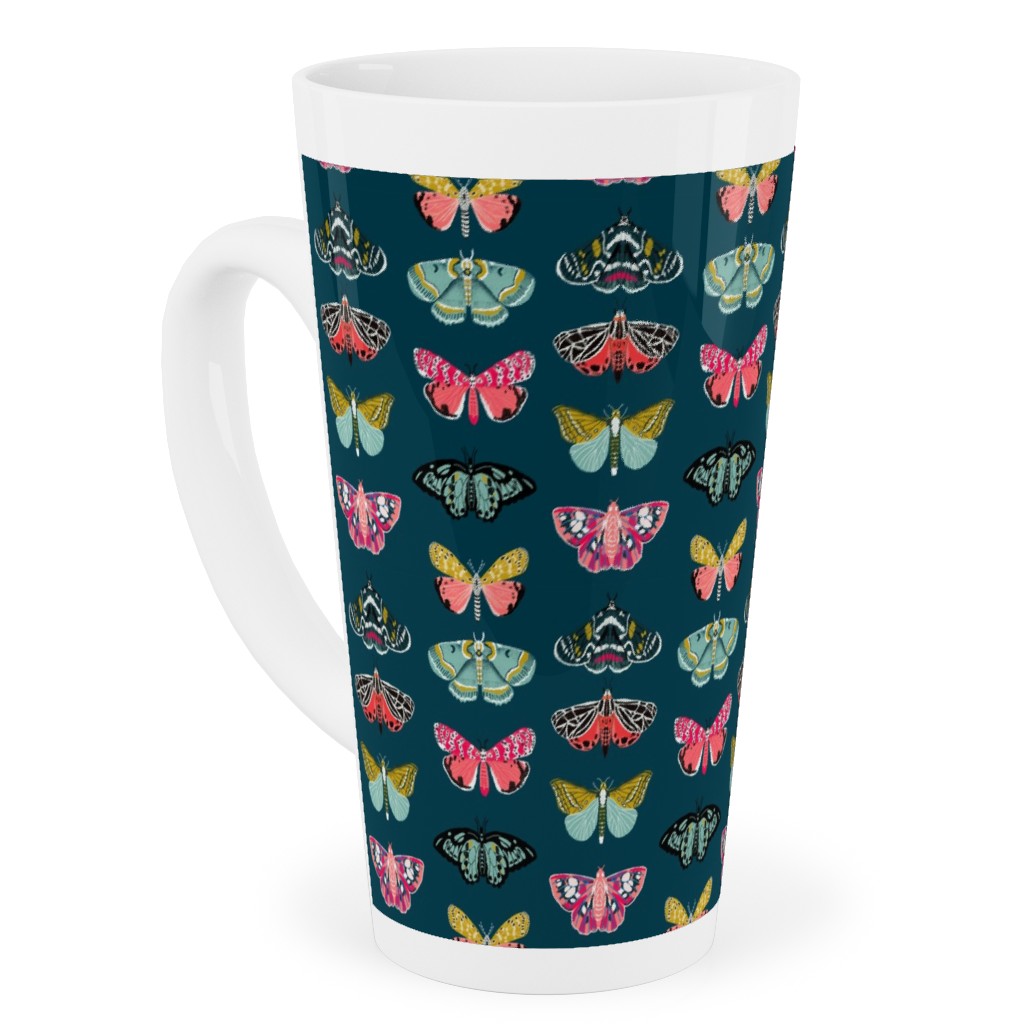 Moths - Dark Tall Latte Mug | Shutterfly
