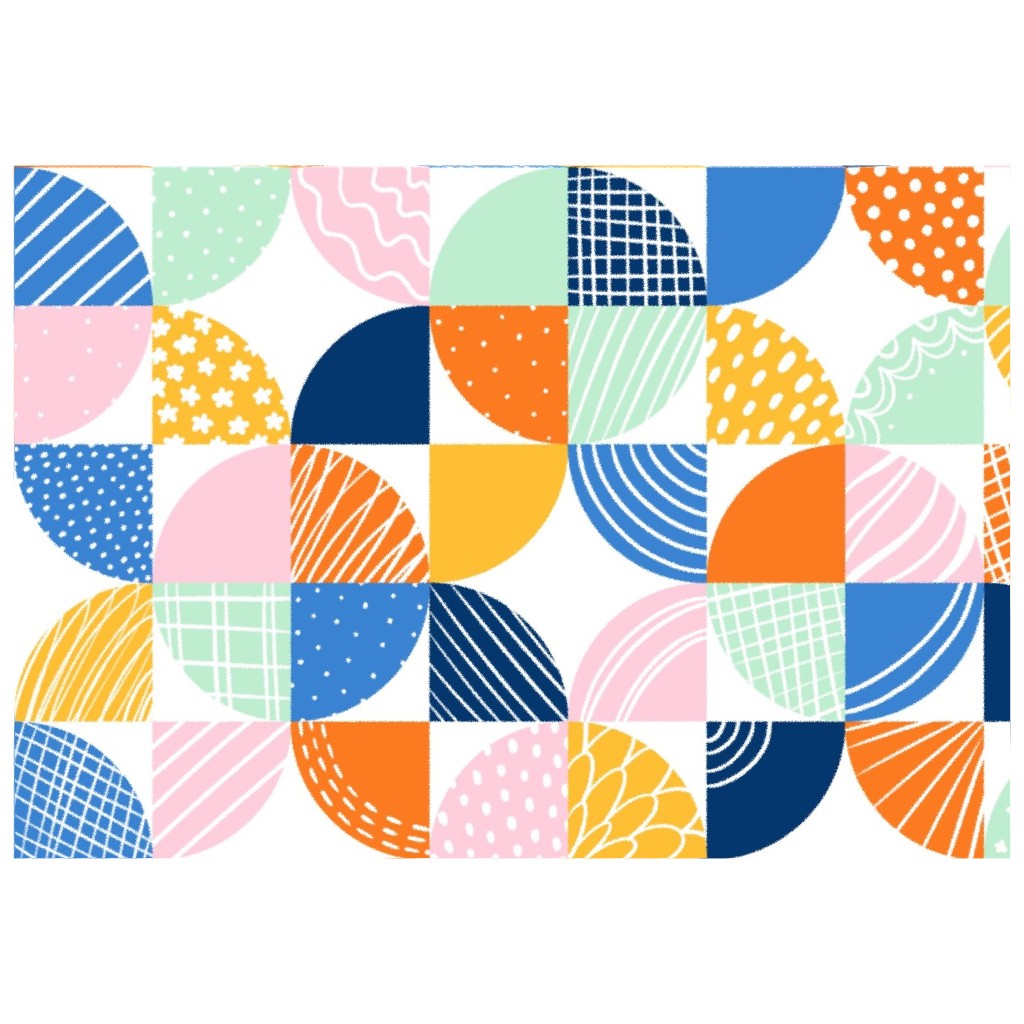 Modern Quilt Pattern - Multi Tall Latte Mug | Shutterfly