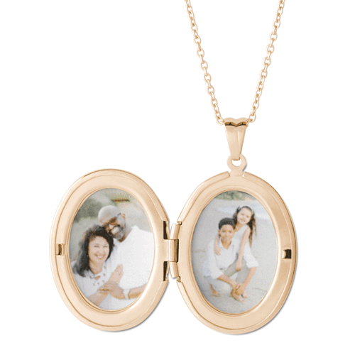 Monogram Trio Locket Necklace by Shutterfly | Shutterfly