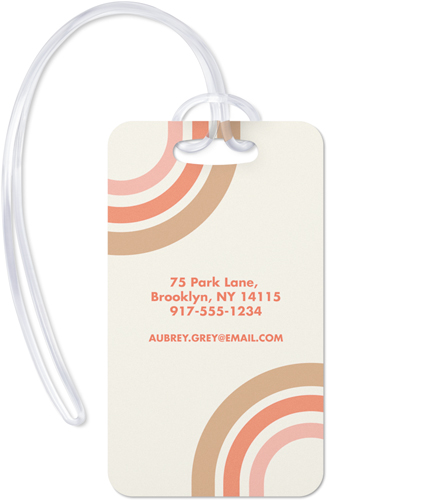 Double Rainbow Luggage Tag by Shutterfly | Shutterfly