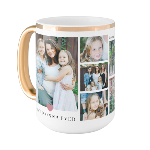 Pink And Gold Floral Mugs | Shutterfly