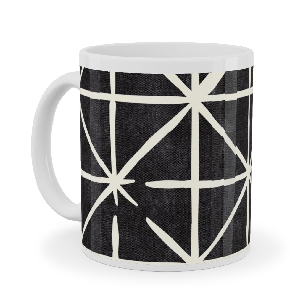Geometric Triangles - Distressed Geometric Ceramic Mug | Shutterfly