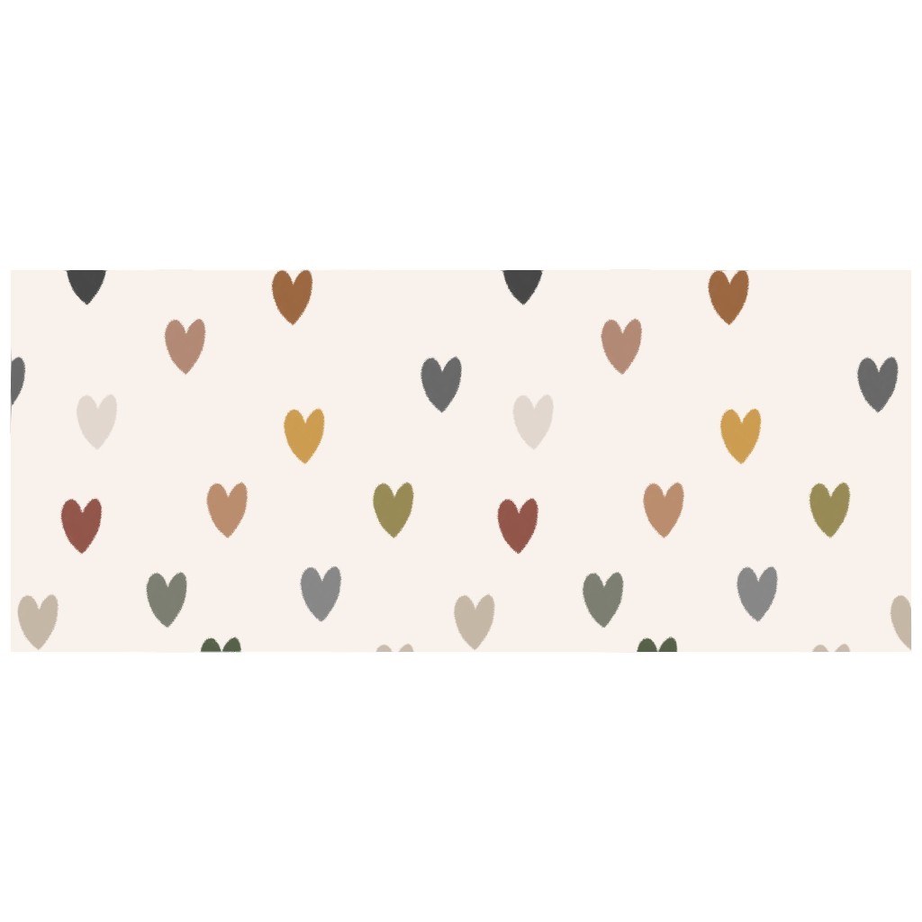 Earthy Colored Hearts - Multi Muted Ceramic Mug | Shutterfly
