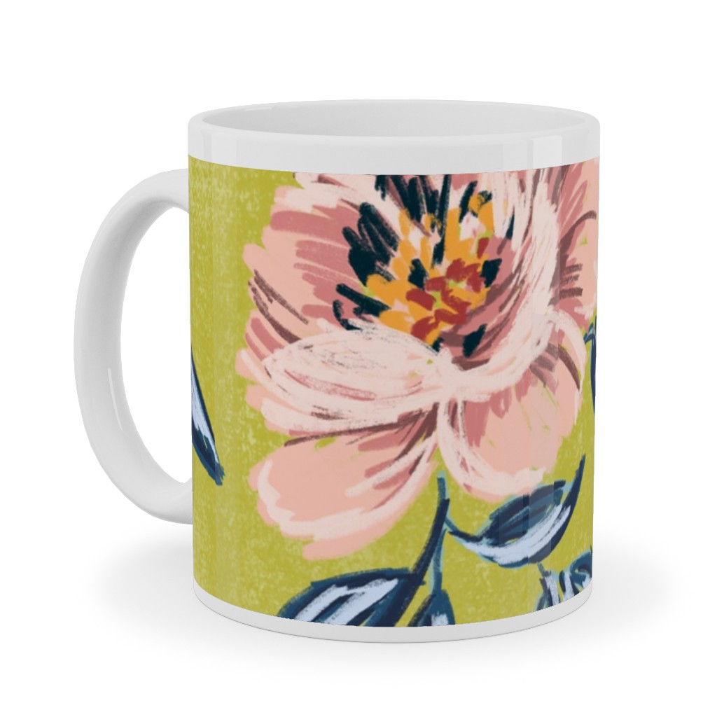 Pink Peonies Ceramic Mug | Shutterfly