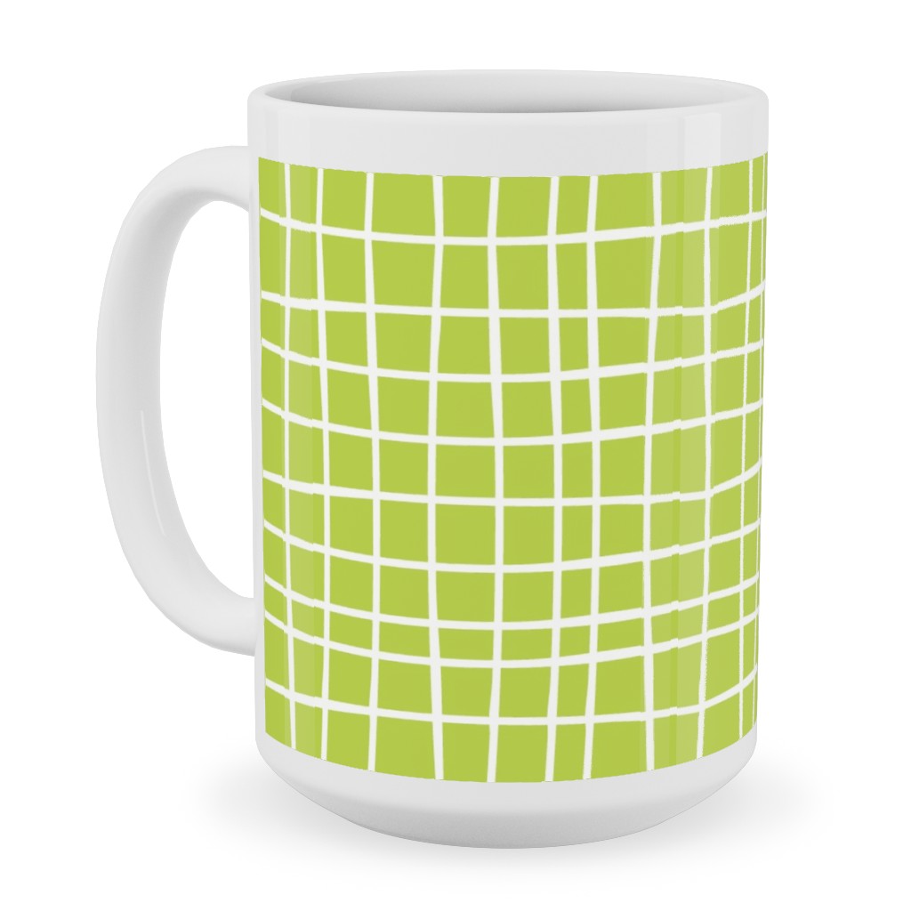 Wavy Grid Ceramic Mug | Shutterfly