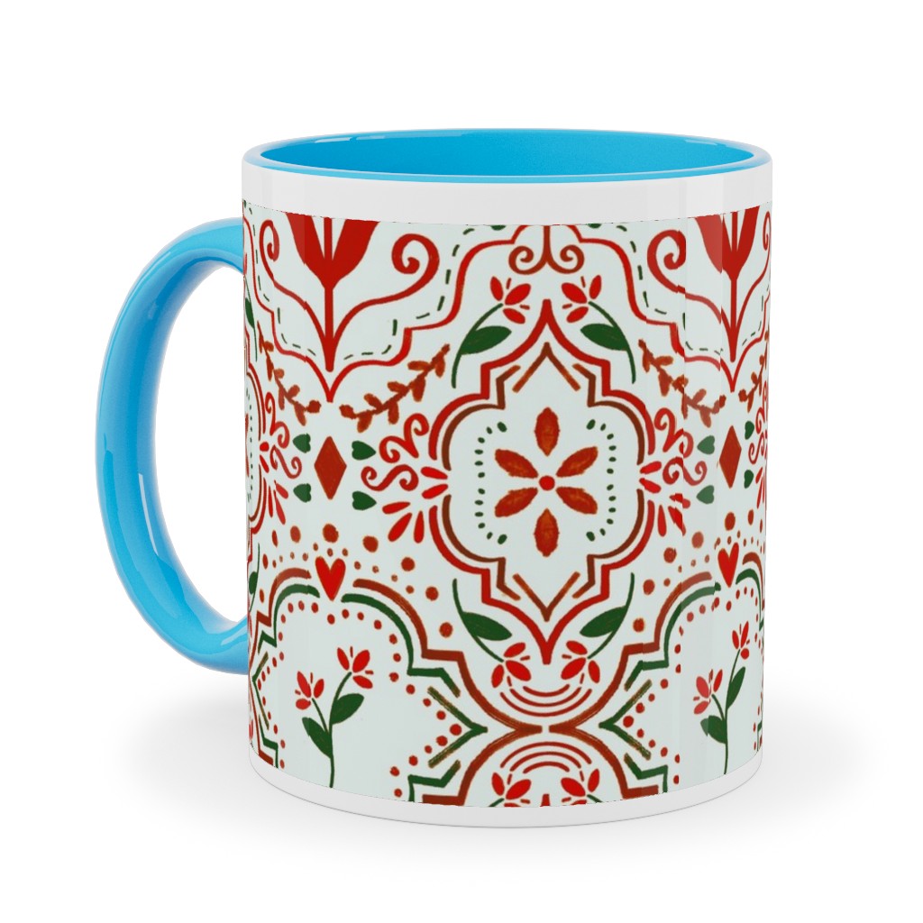 Moroccan Christmas Ceramic Mug | Shutterfly