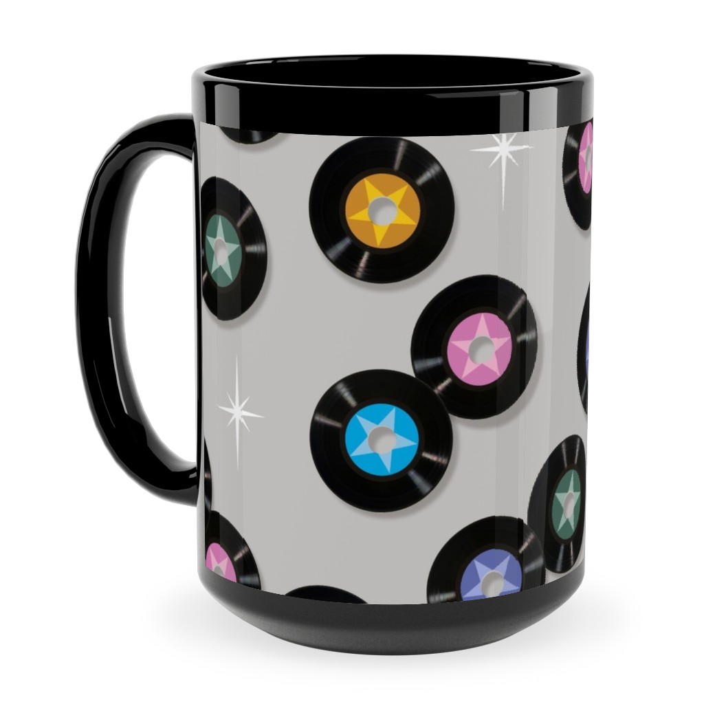 Pop Star Vintage Vinyl Records Ceramic Mug | Shutterfly