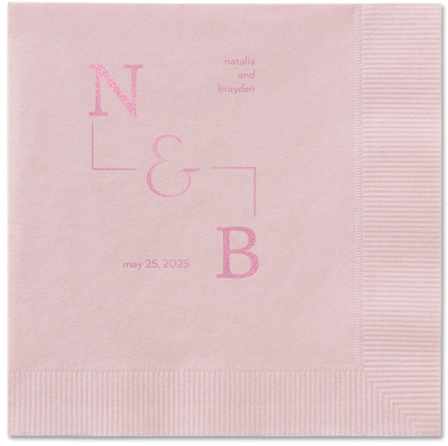 Blush Pink Napkins | Shutterfly