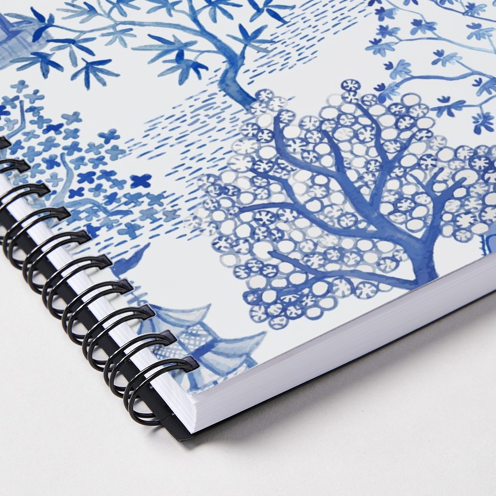 Pagoda Forest - Blue Notebook | Shutterfly