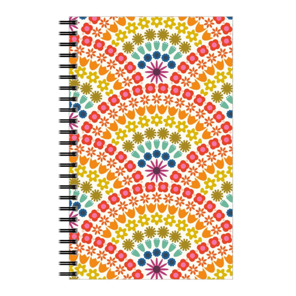 Rainbow Flower Scallops - Multi Notebook | Shutterfly