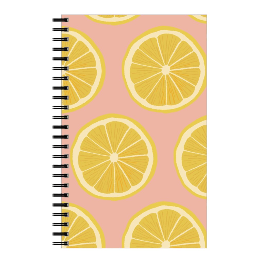 Lemon - Pink Notebook | Shutterfly