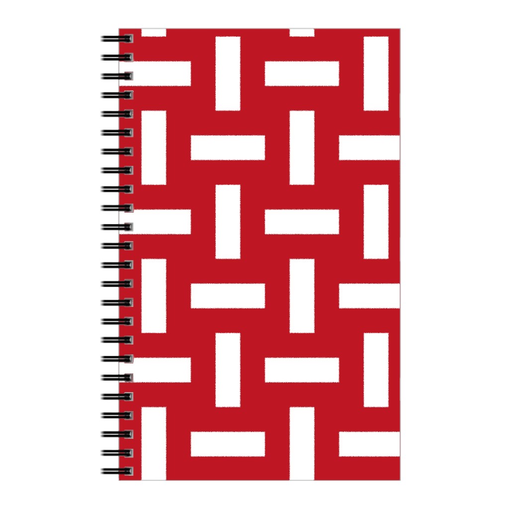 Geometrically Assembled Flag - Red Notebook | Shutterfly