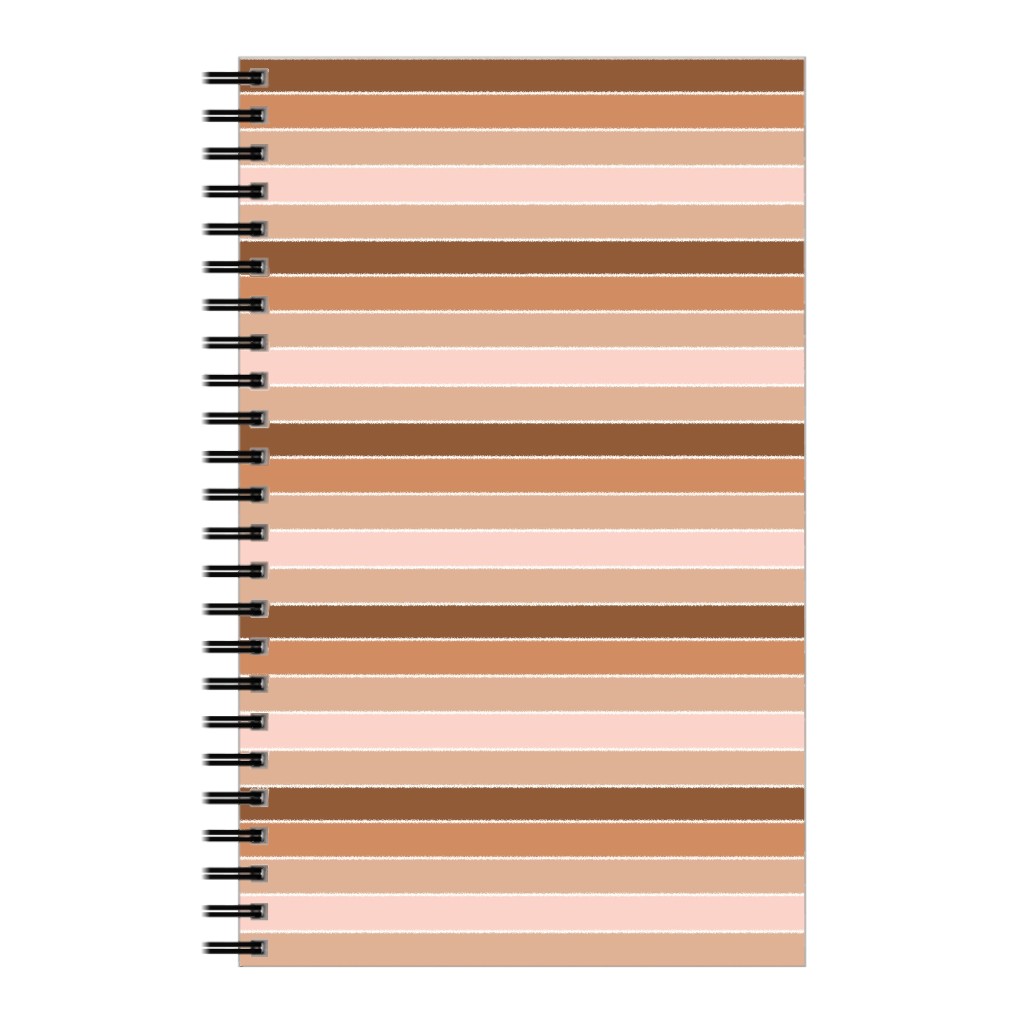 Candy Stripes Horizontal - Pink Notebook | Shutterfly