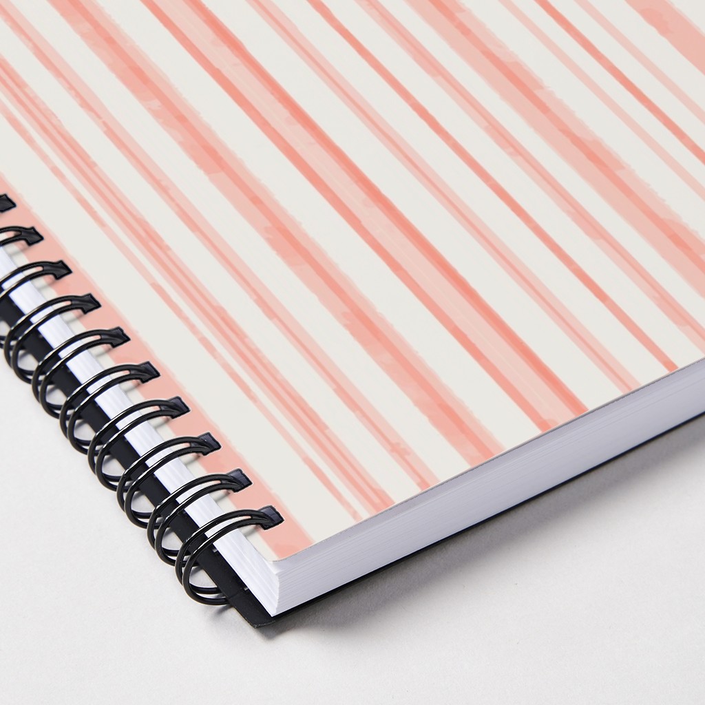 Dreamy Watercolor Stripe Notebook | Shutterfly
