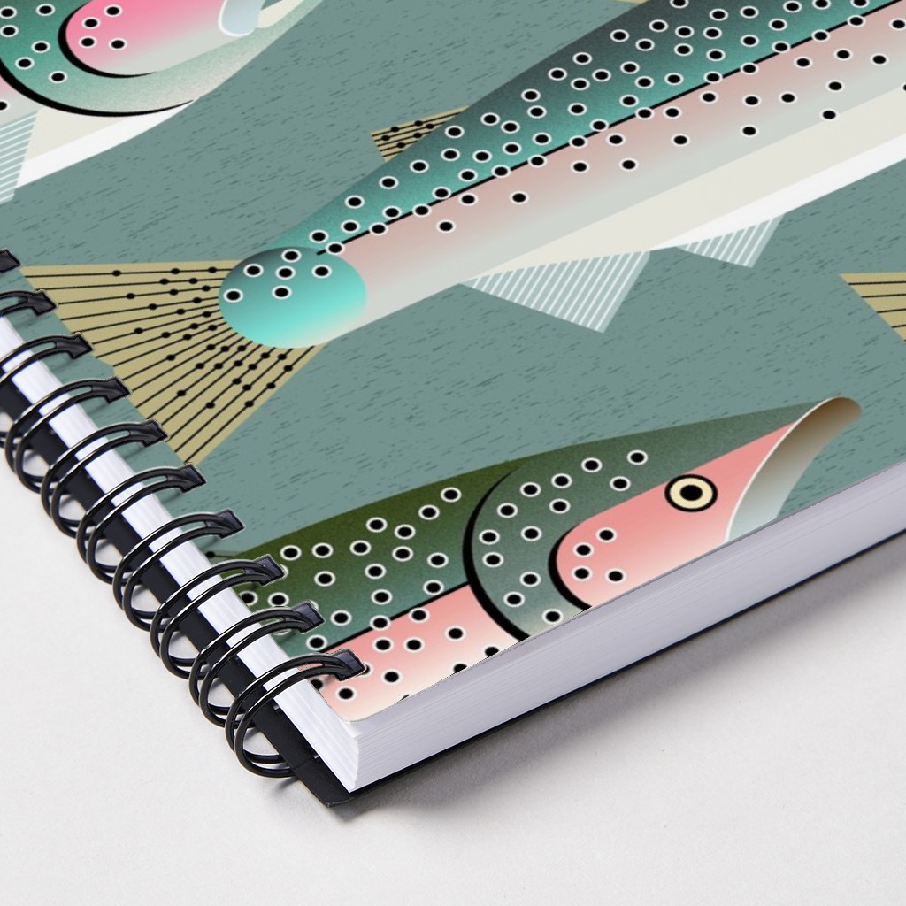 Trout Fishing Notebook | Shutterfly