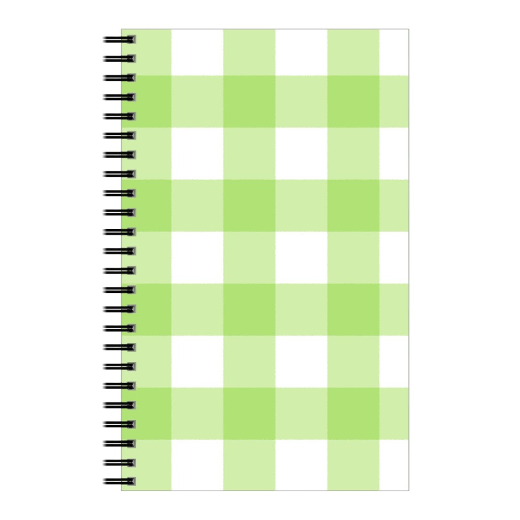 Gingham Checks Notebook | Shutterfly