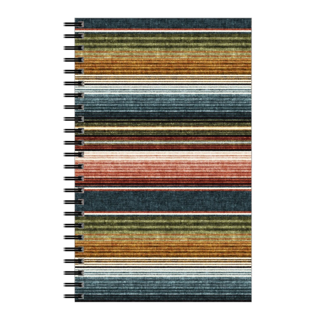 Serape Southwest Stripes - Multi Earthy Notebook | Shutterfly