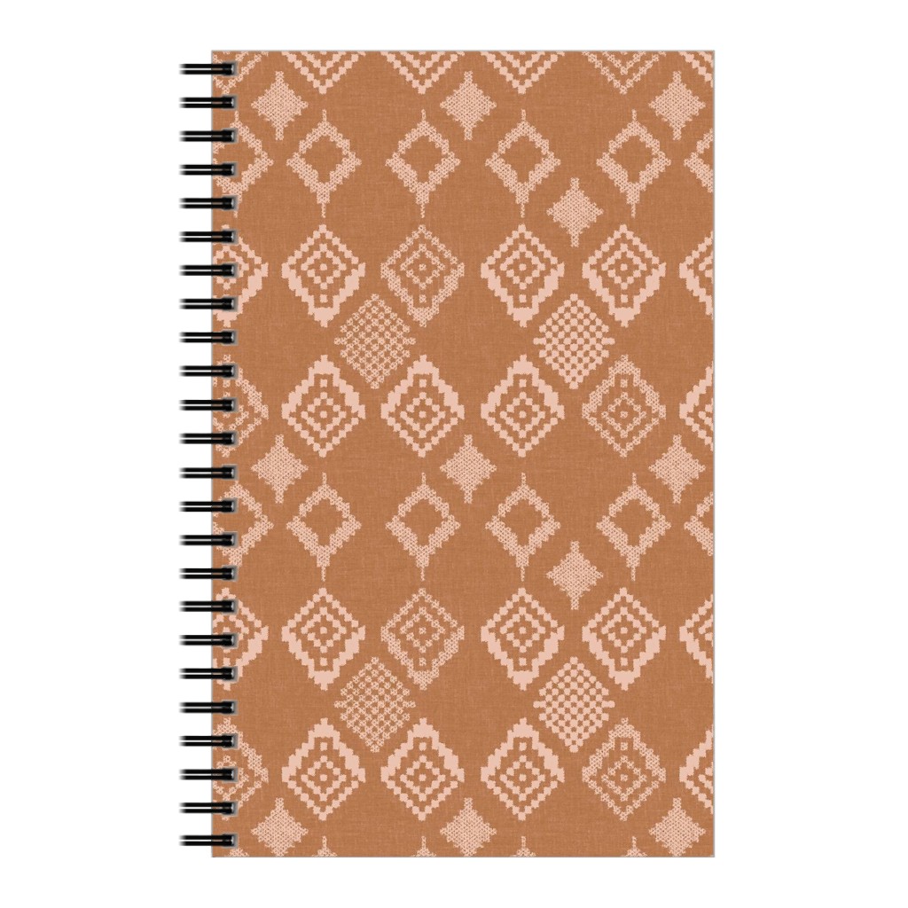 Boho Fair Isle - Rust Notebook | Shutterfly