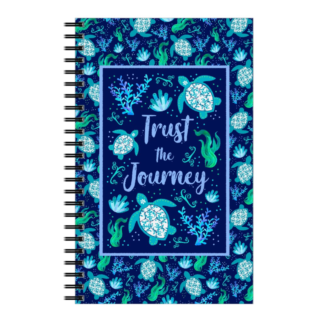 Trust the Journey Sea Turtles Notebook | Shutterfly