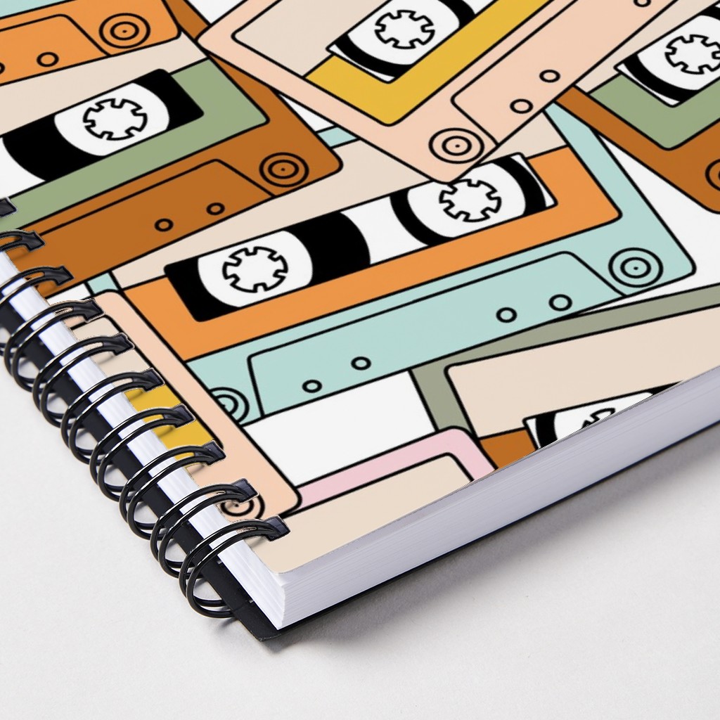 Retro Audio Tape Cassette Notebook | Shutterfly