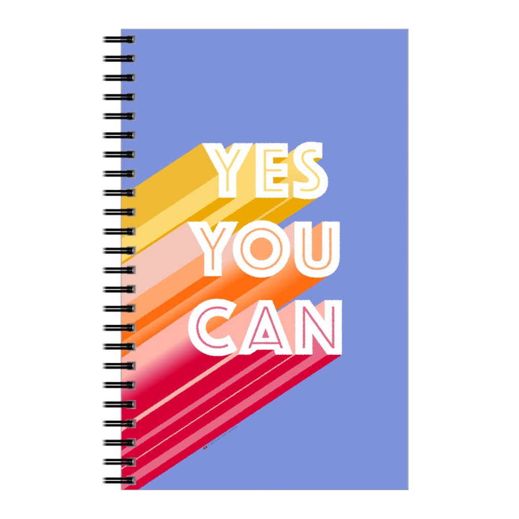 Yes You Can - Multi Notebook | Shutterfly