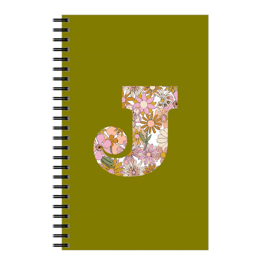Chelsea Initial J Notebook | Shutterfly
