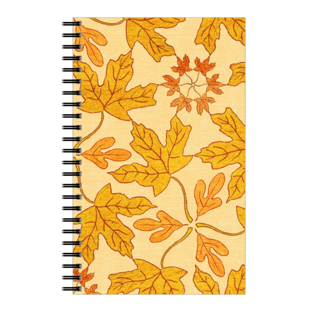 Autumn Leaf Kaleidoscope Notebook | Shutterfly