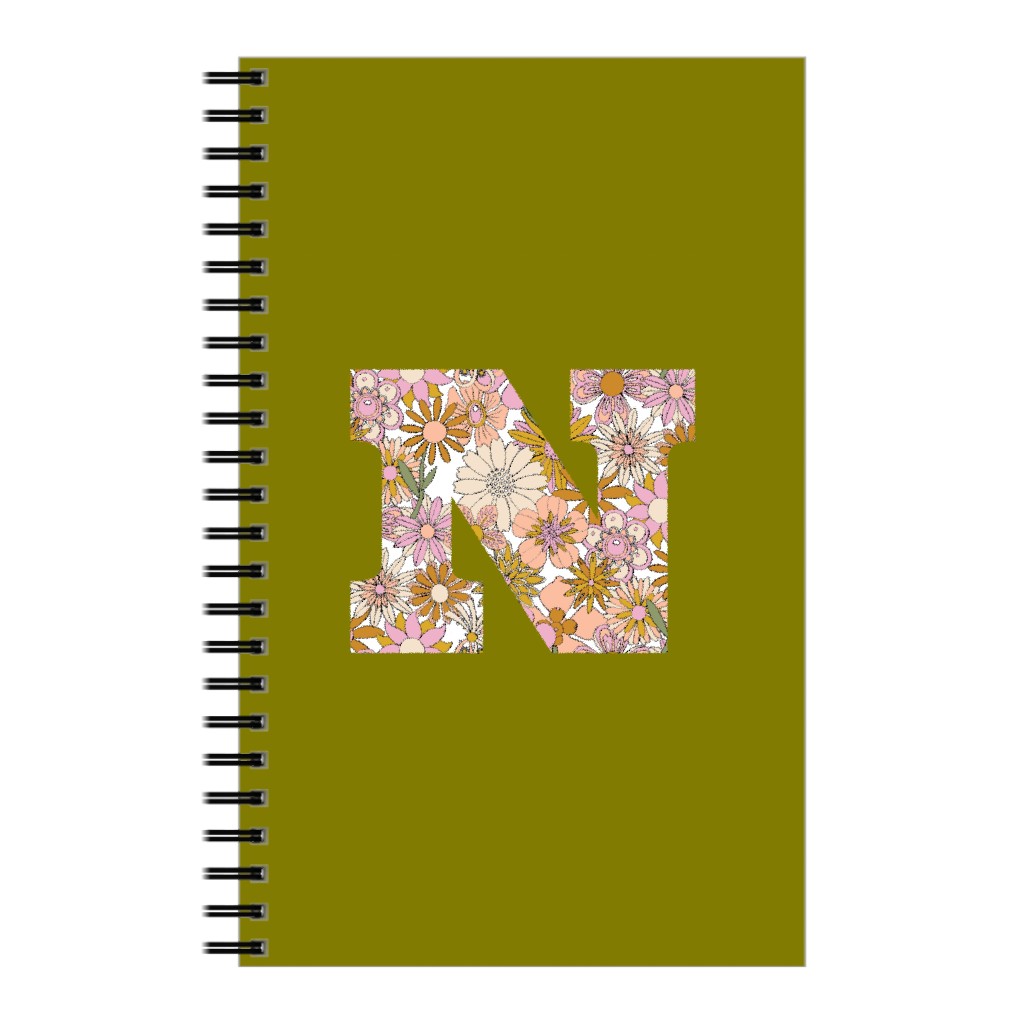 Chelsea Initial N Notebook | Shutterfly