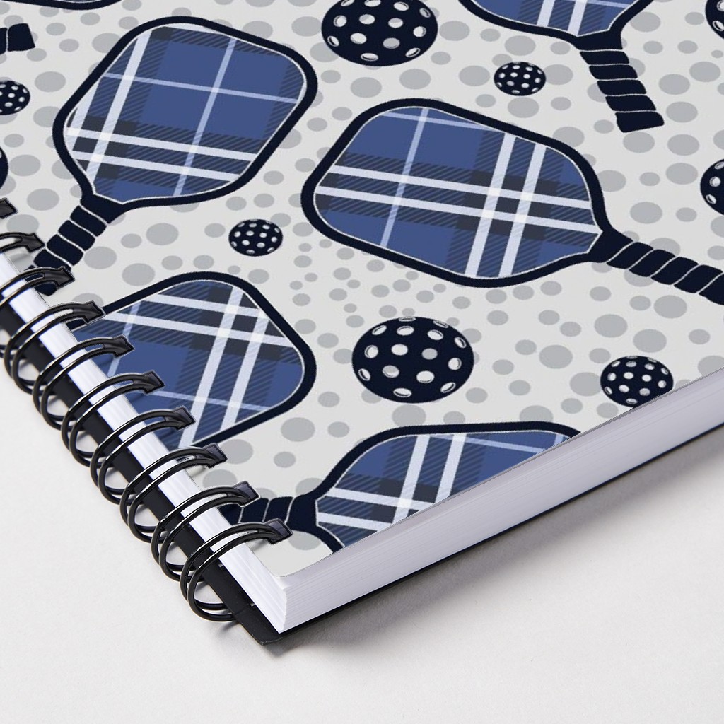 Pickleball Paddles - Blue and Gray Notebook | Shutterfly