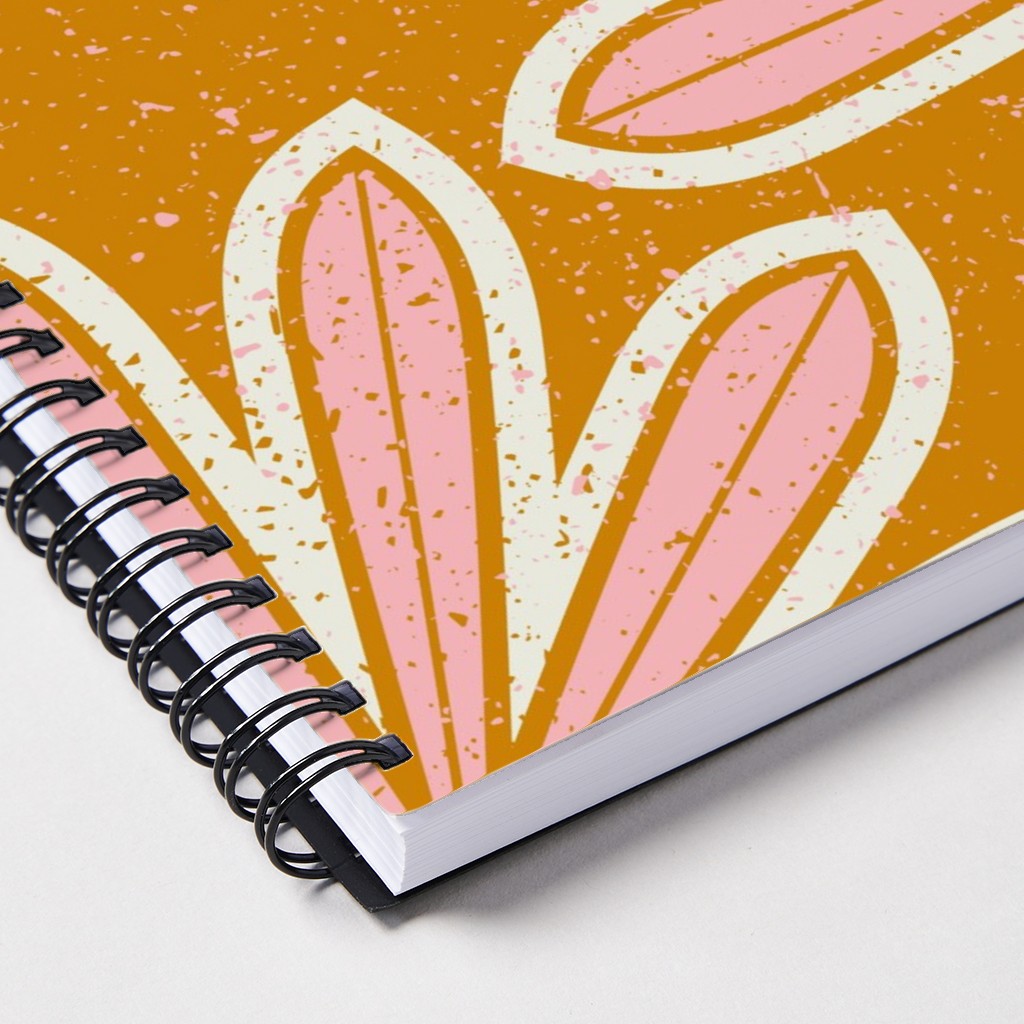 Mid Century Palm Leaf Notebook | Shutterfly