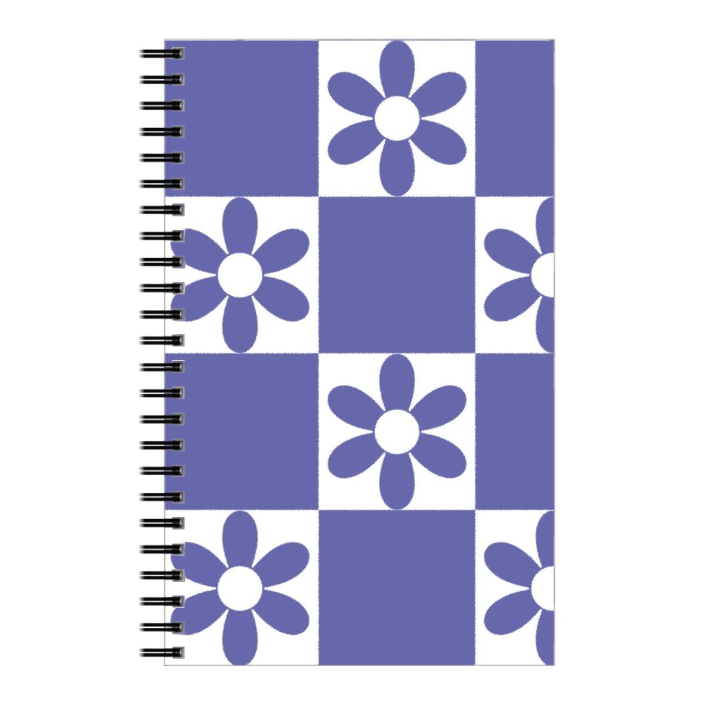 Daisy Checkerboard Notebook | Shutterfly