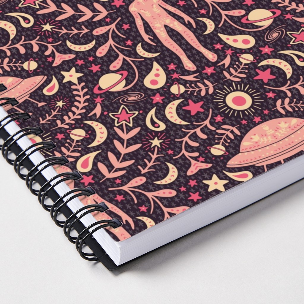 Folk Art Alien Notebook | Shutterfly