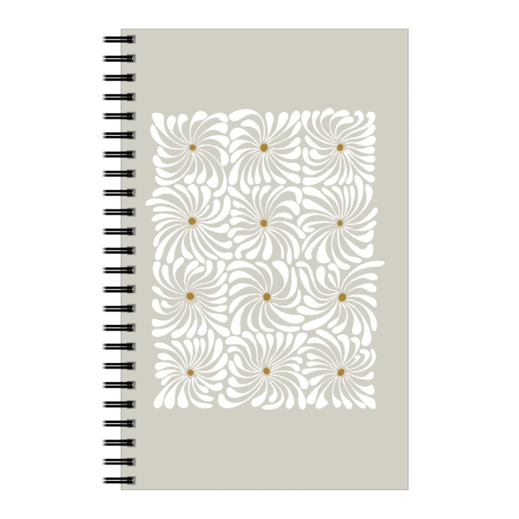 Mod Daisy Grid Notebook | Shutterfly