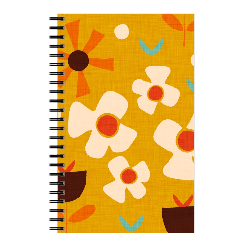 Groovy Flowers Notebook | Shutterfly