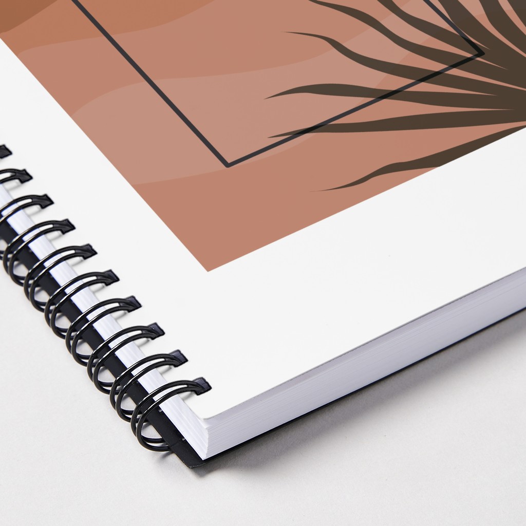 Floating Frame Abstract Mountain Landscape Notebook | Shutterfly