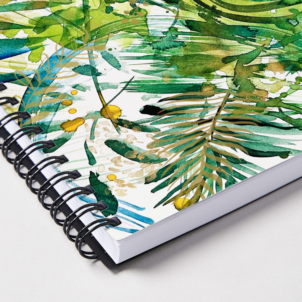 Paradise - Green and Blue Notebook | Shutterfly