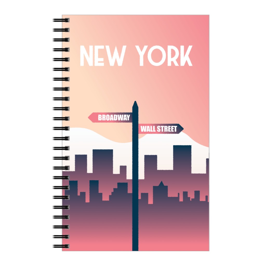 New York City Street Signs Notebook | Shutterfly