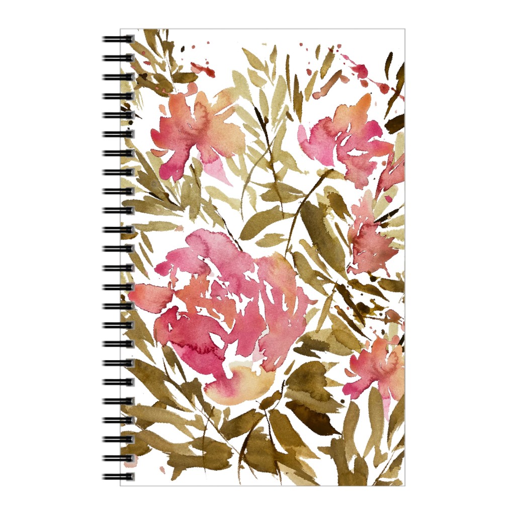 Bewildered - Pink and Green Notebook | Shutterfly