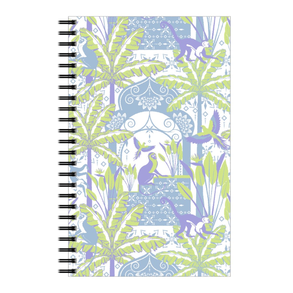 Comfort Tropical Garden - Green and Blue Notebook | Shutterfly