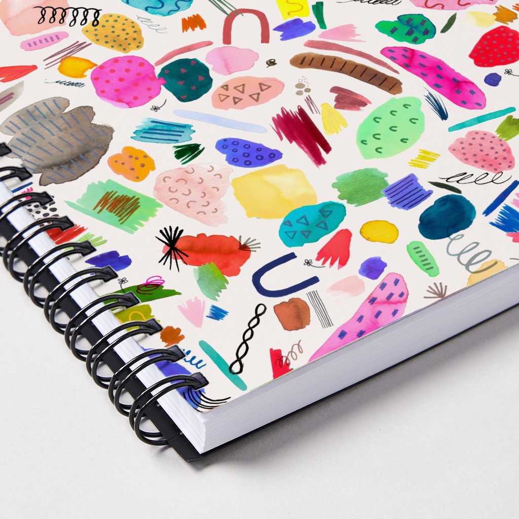 Abstract Marks and Scribbles - Multi Notebook | Shutterfly